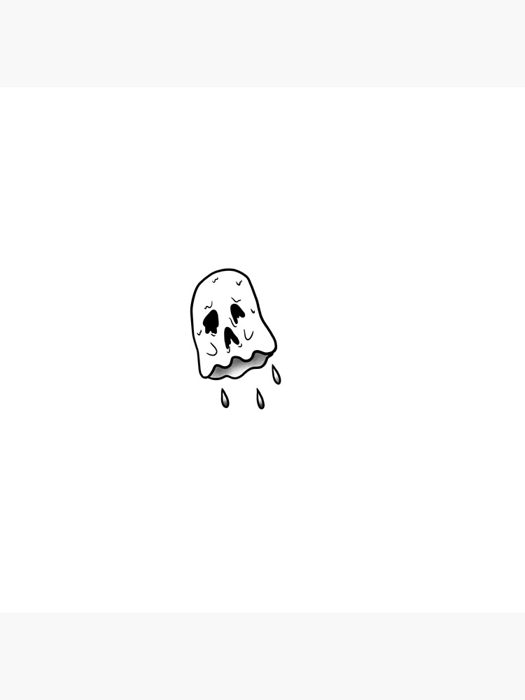 "Sad drippy ghost" Poster for Sale by annarielle | Redbubble