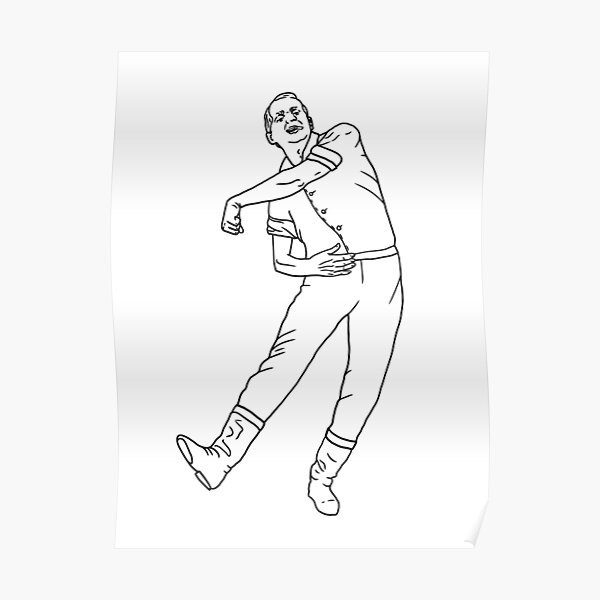 "Bob Fosse" Poster for Sale by JuliaRuthArt | Redbubble