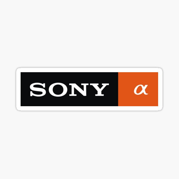 Sticker: Sony Alpha | Redbubble