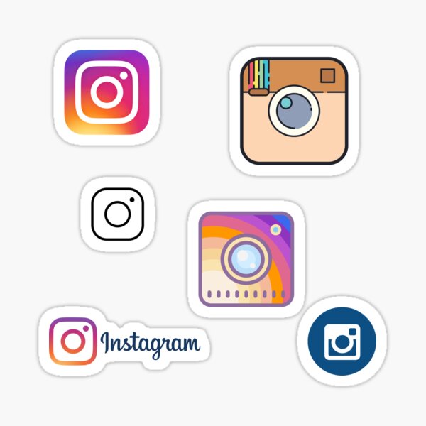 Instagram Logo Old Stickers | Redbubble