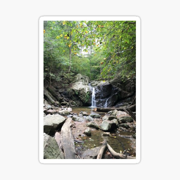 "River Waterfall" Sticker for Sale by Em0523 | Redbubble