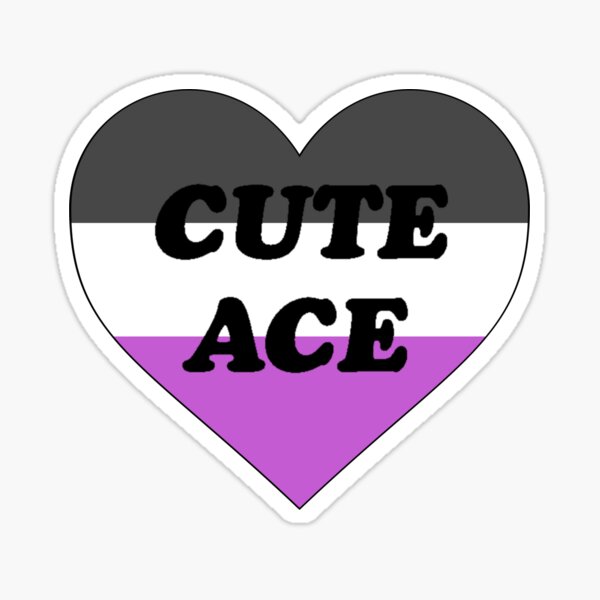 "cute ace " Sticker by strasberrie | Redbubble