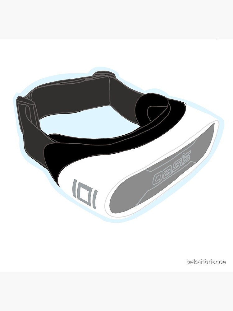 "Ready Player One- Oasis Headset/Visor" Art Print for Sale by ...