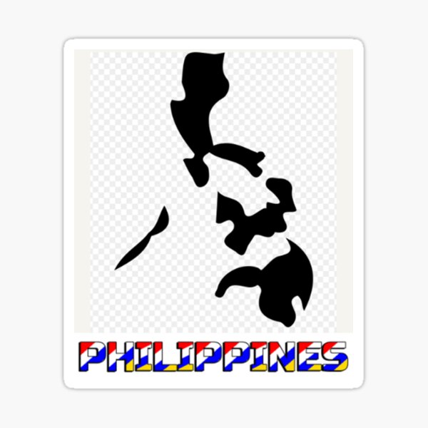 "The Map of the Philippines" Sticker by findsbyjune374 | Redbubble