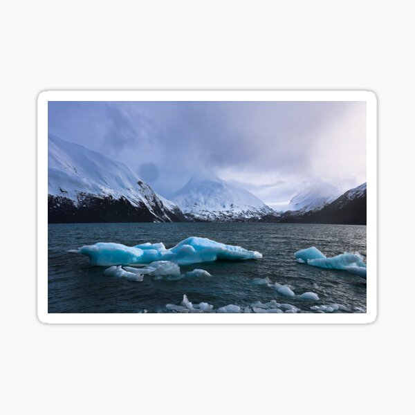 "Portage Valley Alaska" Sticker for Sale by Dai-Boo | Redbubble