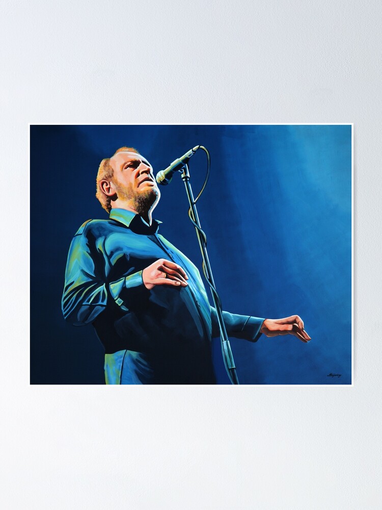 "Joe Cocker Painting" Poster by PaulMeijering | Redbubble