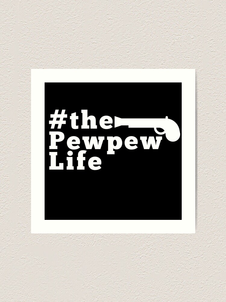 "The Pew Pew Life, Gun Lovers, Military Gift, Gun Gifts for Men, Gun ...