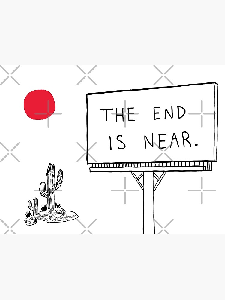 Lámina fotográfica «phoebe bridgers the end is near billboard (versión ...