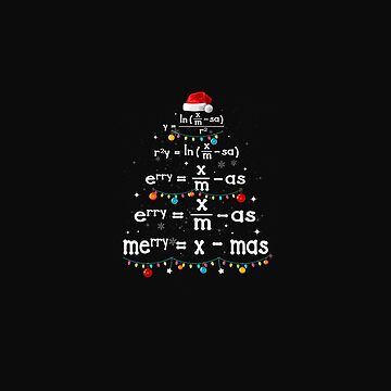 "Math Teacher At Christmas Math Merry Xmas Tree Celebration" Graphic T-Shirt for Sale by ...