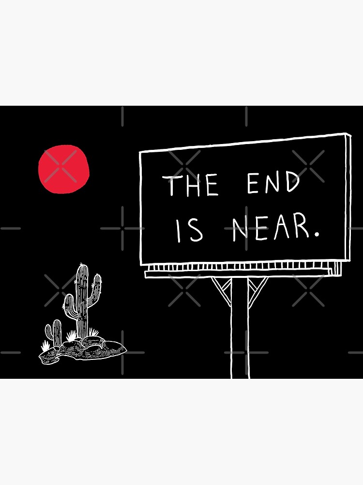 "phoebe bridgers the end is near billboard (version 2)" Poster by nowvacant | Redbubble