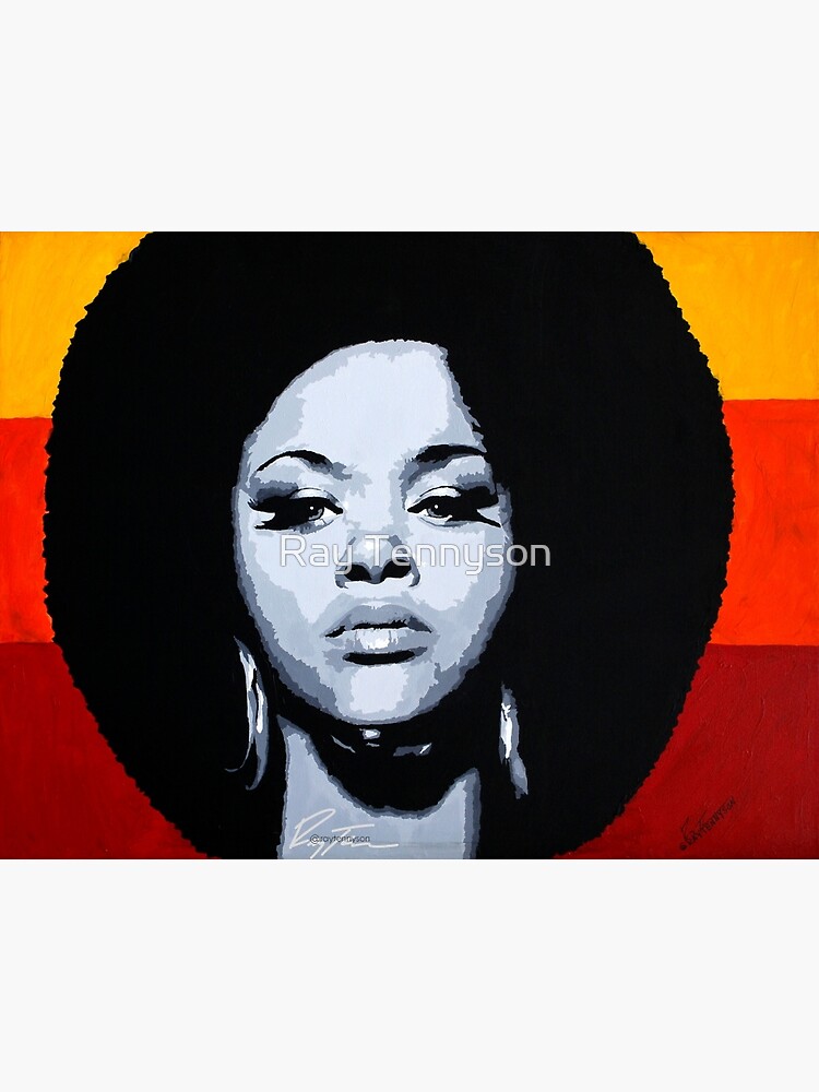 "Jill Scott Painting" Framed Art Print for Sale by Ray Tennyson | Redbubble