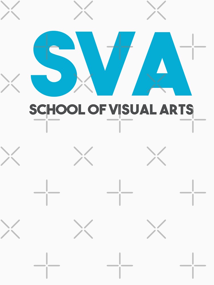 "SVA School of Visual Arts " T-shirt for Sale by michelemoira ...