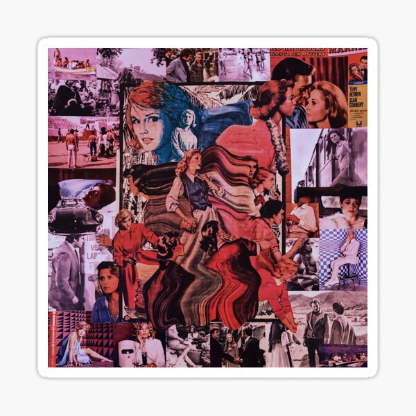 "Back in Time" Sticker by elsalorenzart | Redbubble