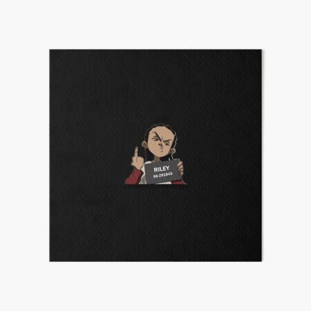 "Riley Freeman Boondocks Mugshot" Art Board Print for Sale by ...