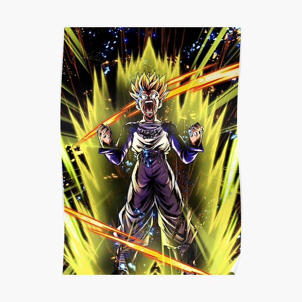 "Future Trunks SS1" Poster by JateCreative | Redbubble