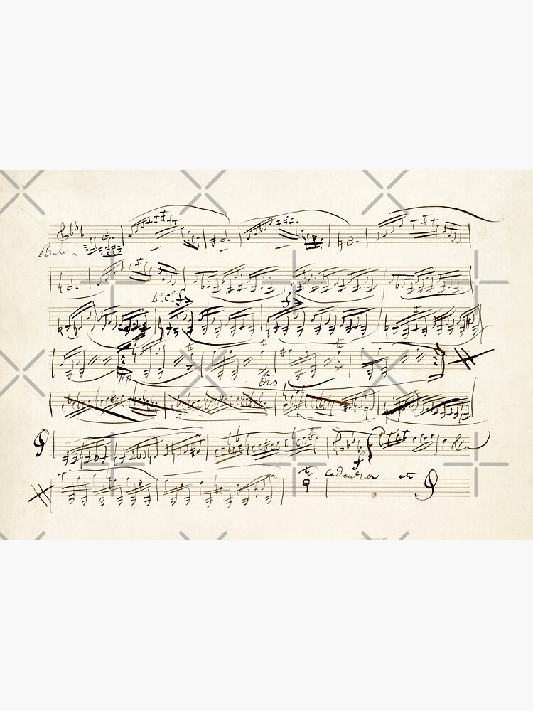 "Paganini | Original score, manuscript by Niccolò Paganini ...