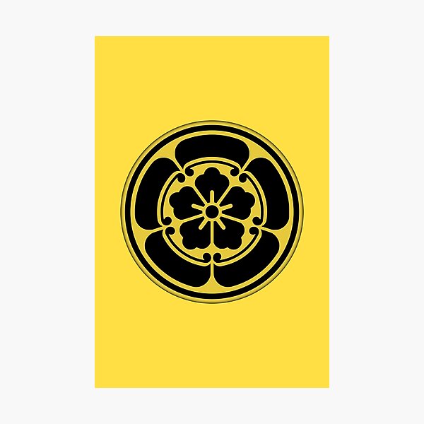 "Oda Clan Kamon" Photographic Print by Takeda-art | Redbubble