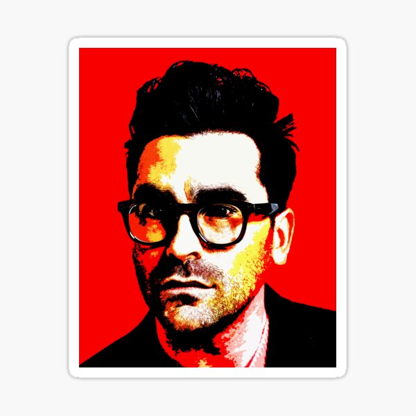 "daniel levy" Sticker for Sale by oryan80 | Redbubble