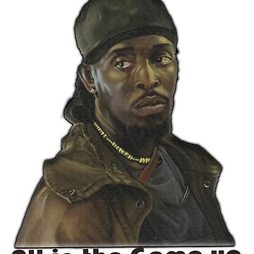 "The Wire omar" Sticker for Sale by oussimakh | Redbubble