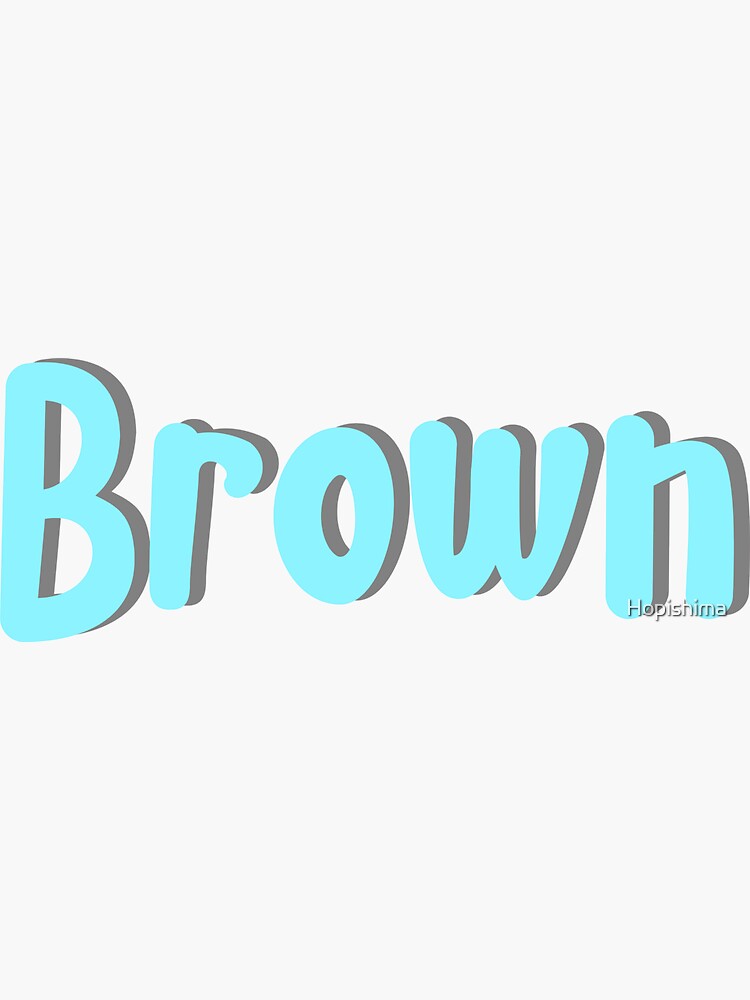 "Tricky Blue negative color" Sticker by Hopishima | Redbubble