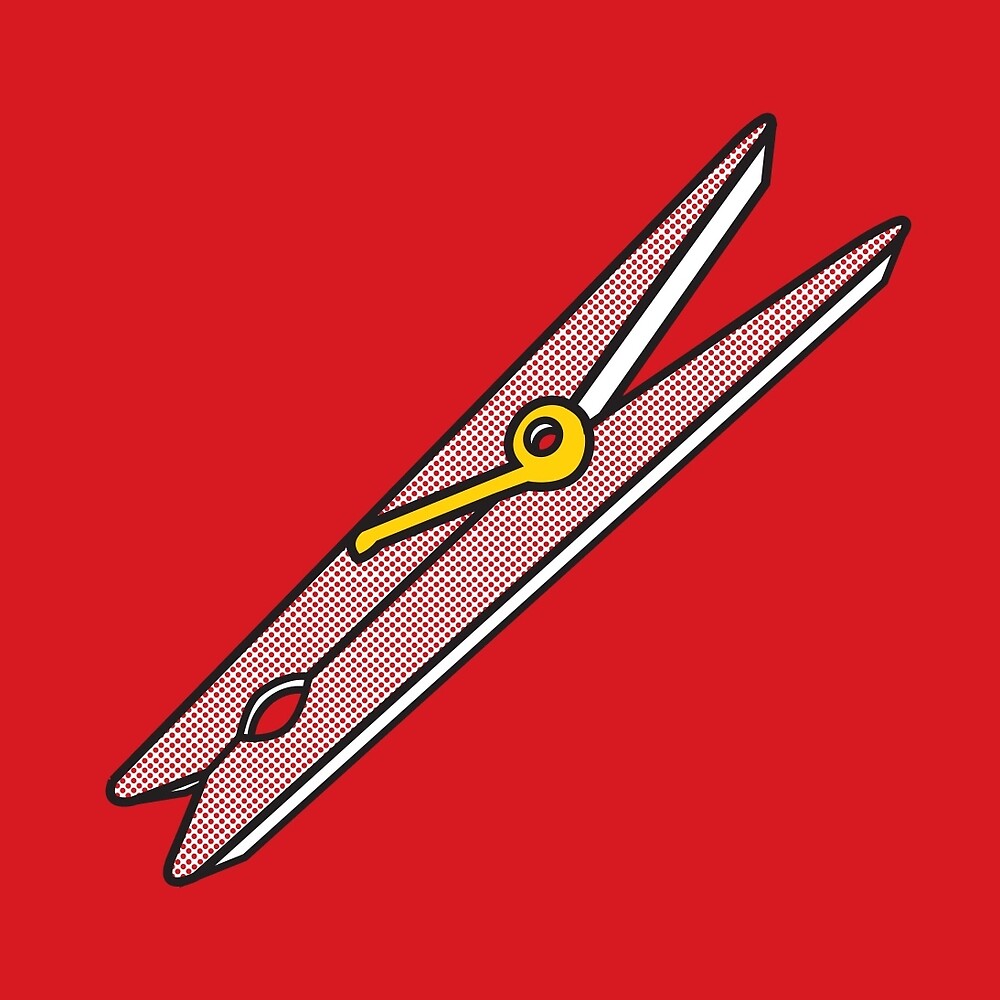 "Pop Art Peg" by iamiDesign | Redbubble