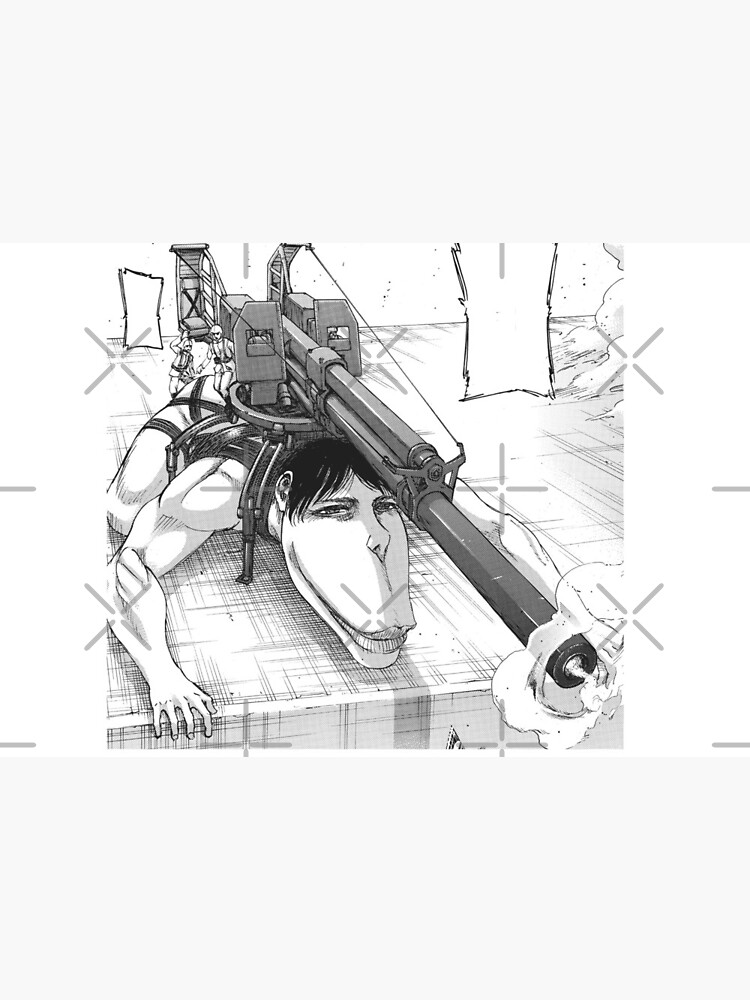 "Cart Titan Attack on Titan" Mask for Sale by PouetePouete | Redbubble