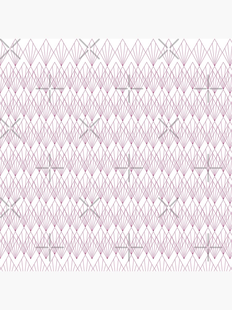 "Repeating pattern of sharp triangular shapes" Sticker by Designs1012 ...