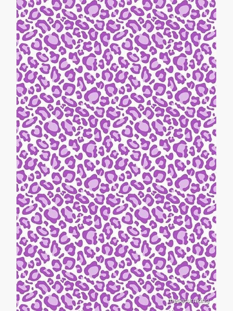 "Purple Cheetah Print Pattern" Sticker by thesaturnking | Redbubble