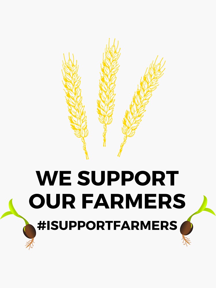 "We support our farmers | I support our Farmers | Stand with Farmers ...