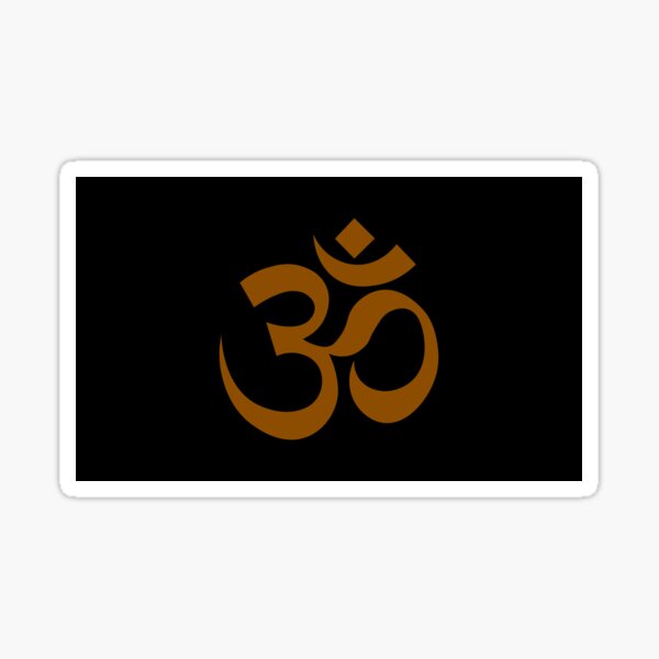 " "Hindu religion symbol OMM"" Sticker for Sale by Amitdnath | Redbubble
