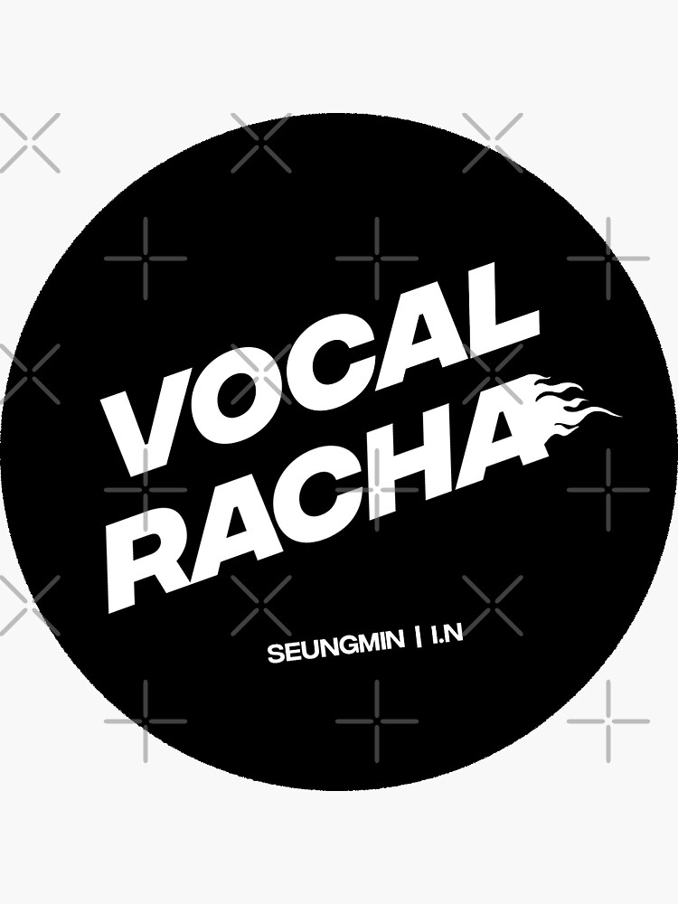 "STRAY KIDS SKZ VOCAL RACHA VOCALRACHA LOGO" Sticker for Sale by ...