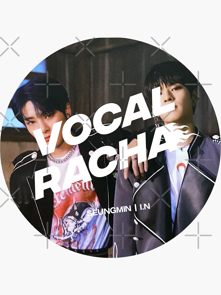 "STRAY KIDS SKZ VOCAL RACHA VOCALRACHA LOGO" Sticker for Sale by ...