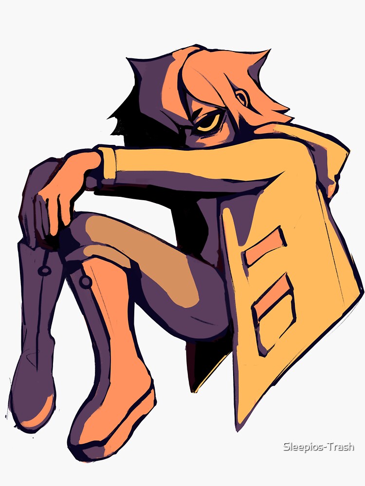 "Ren Sticker" Sticker for Sale by Sleepios-Trash | Redbubble