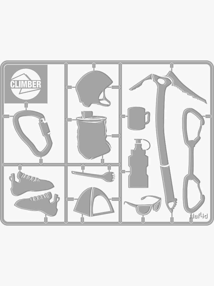 "AirFix Climber" Sticker by Naf4d | Redbubble