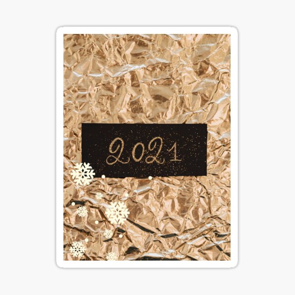 "2021" Sticker for Sale by ferdinandpro237 | Redbubble
