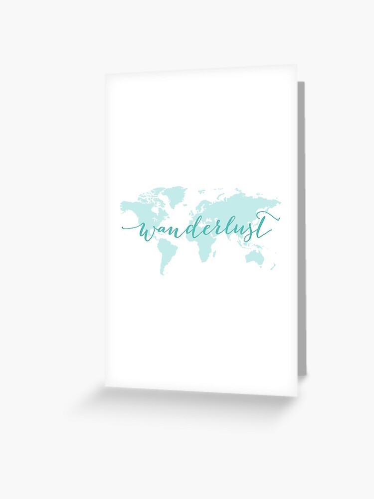 Wanderlust Travel Map