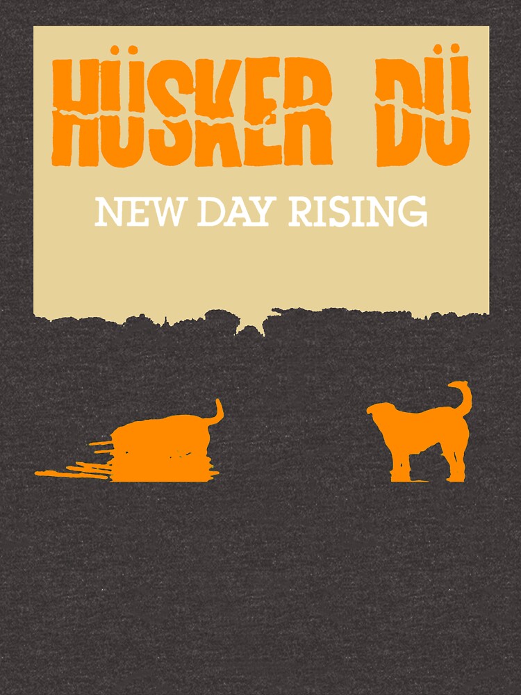 T-Shirt mit V-Ausschnitt for Sale mit "New Day Rising (orange)" von ...