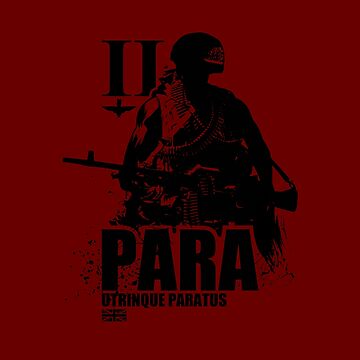 "2 Para - 2nd Battalion Parachute Regiment" Poster for Sale by ...