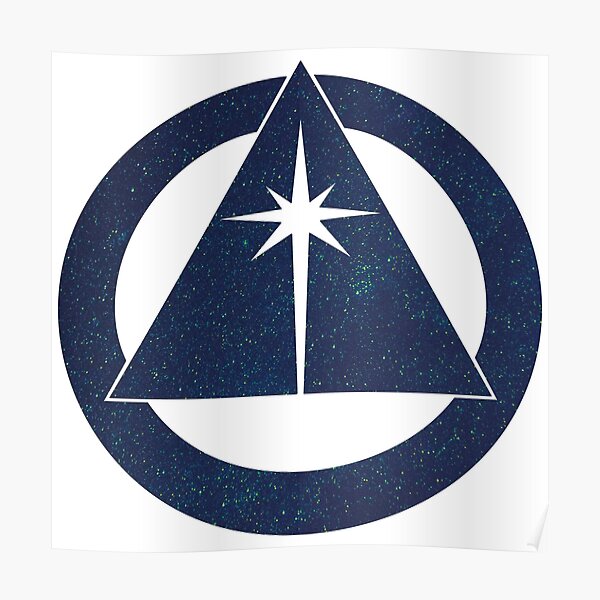"The Ace Aurora Rising" Poster by BookishWaves | Redbubble
