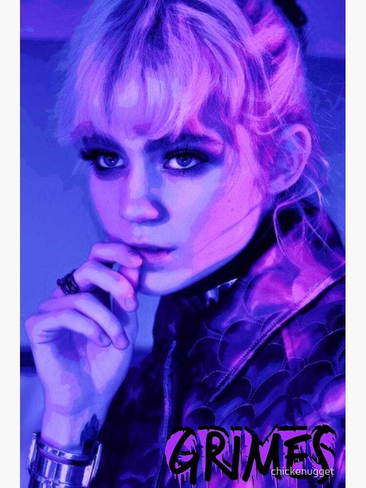"Grimes 2016" Poster for Sale by chickenugget | Redbubble