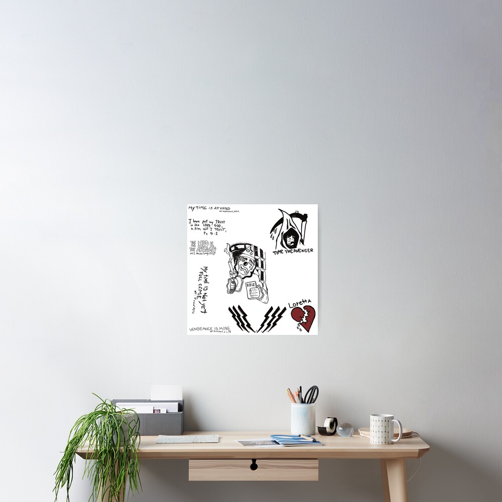 "Cape Fear Max Cady tattoos 1" Poster for Sale by Alessandraelena ...