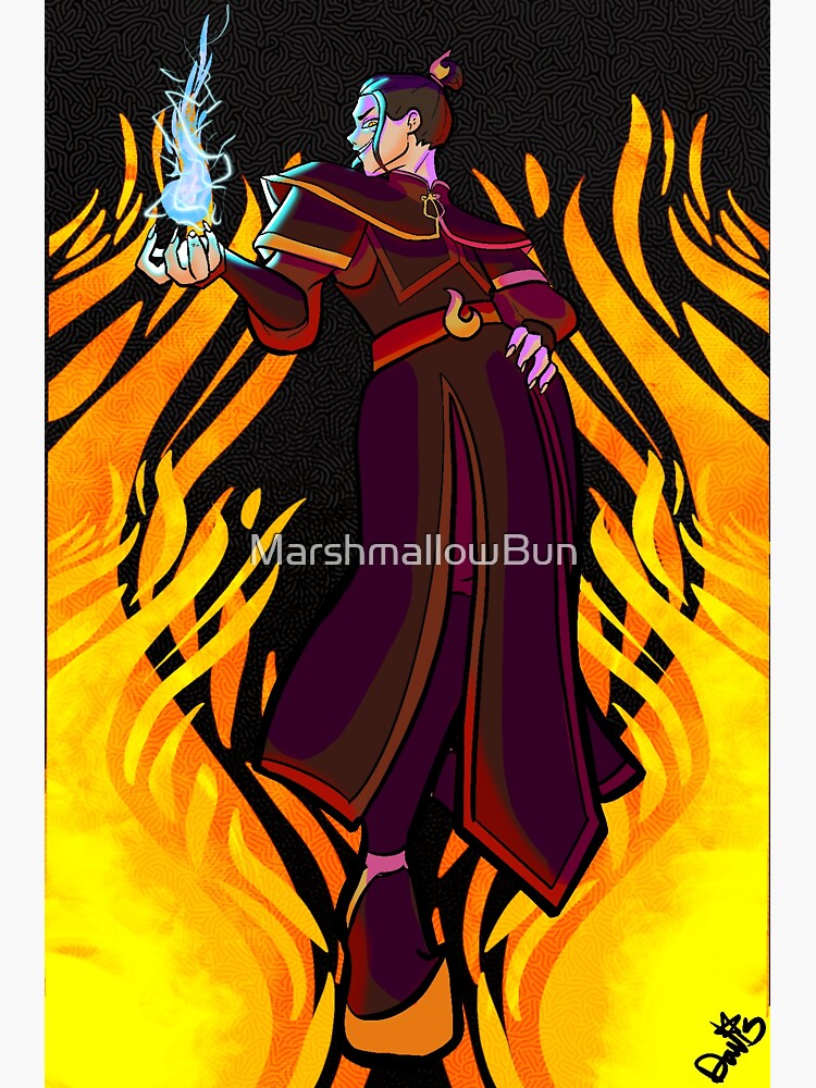 "Azula" Sticker by MarshmallowBun | Redbubble