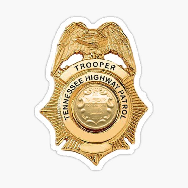"Tennessee Highway Patrol" Sticker for Sale by lawrencebaird | Redbubble