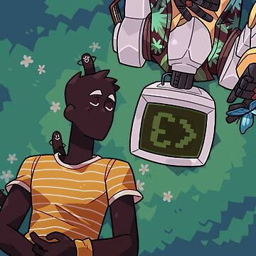 "Oz and Calculester Ending from Monster Camp" Sticker for Sale by ...