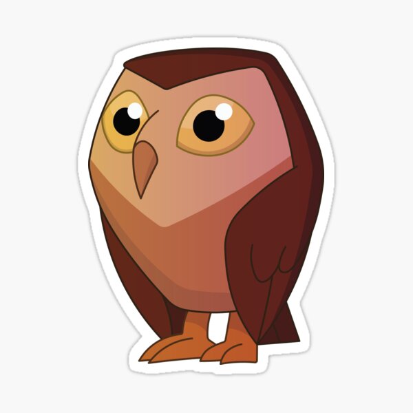 "Owlbert The owl house" Sticker for Sale by artnchfck | Redbubble