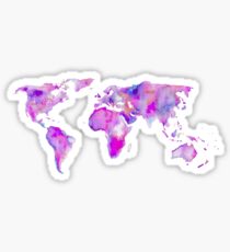 Map: Stickers | Redbubble