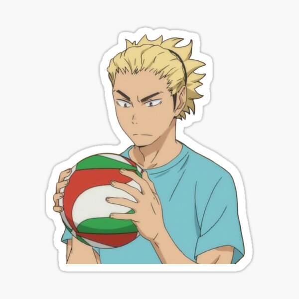 "Haikyuu coach ukai" Sticker by camilavg | Redbubble