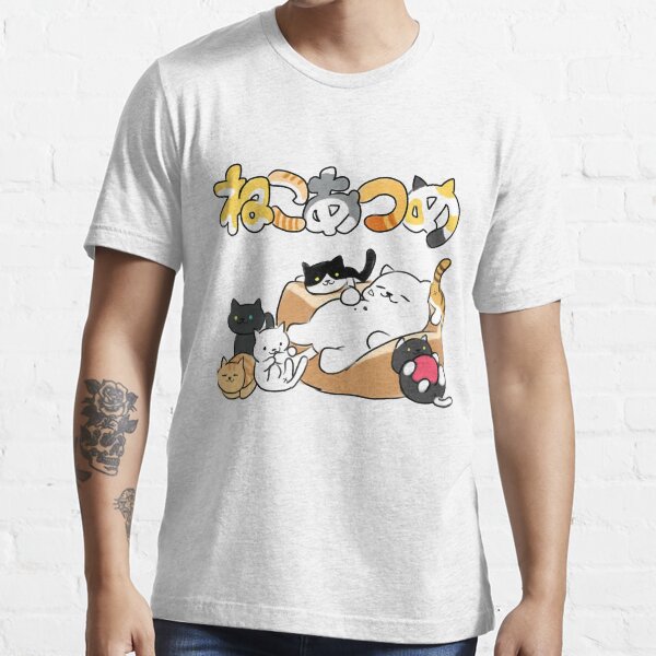 "Neko atsume - Tubbs cat & more - Neko" T-shirt for Sale by biteki ...