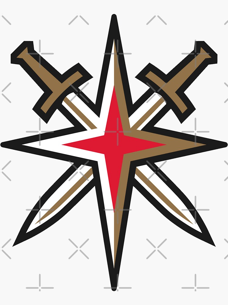 "VGK Alternate Logo" Sticker for Sale by jillhenriques | Redbubble