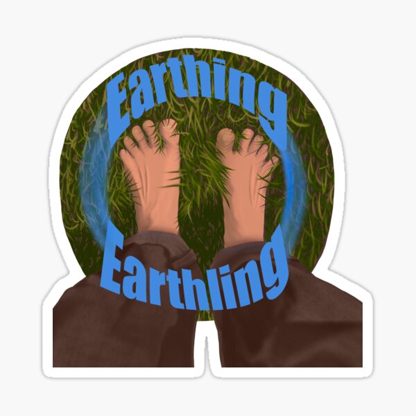 "Earthing EarthLing | Nature Drawing " Sticker for Sale by ...